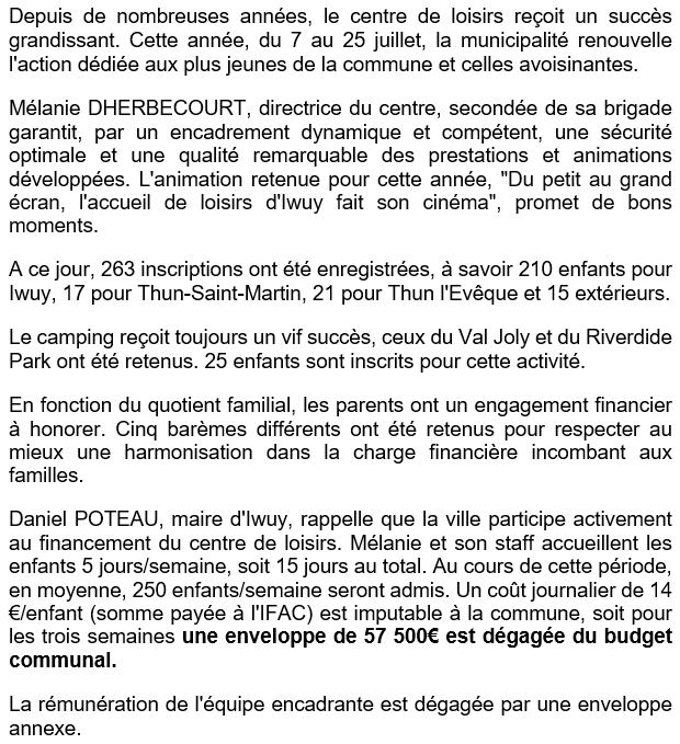 Accueil - Mairie Iwuy